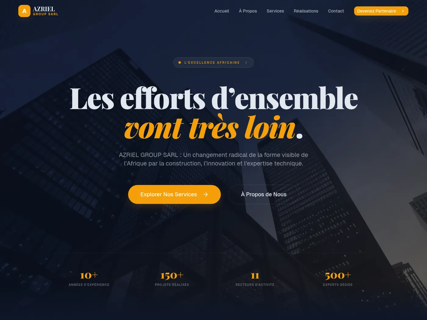 Dynamic Showcase Site