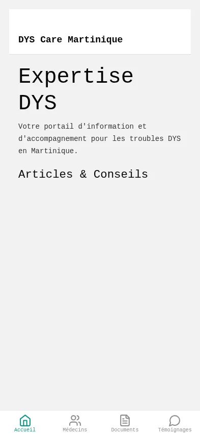 DYS Care Martinique
