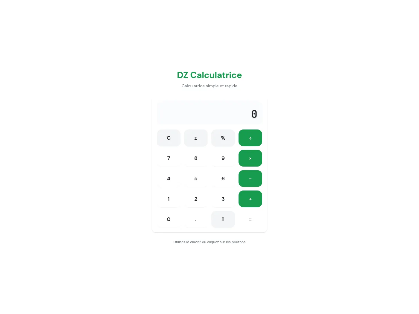 DZ Calculatrice App