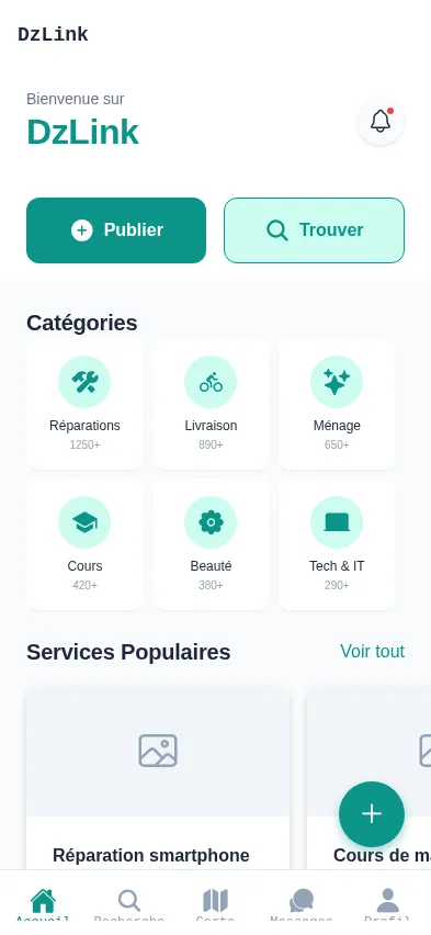 DzLink Services App