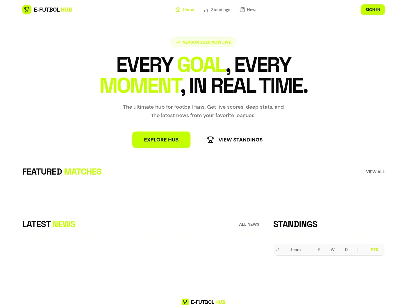 E-Futbol Hub