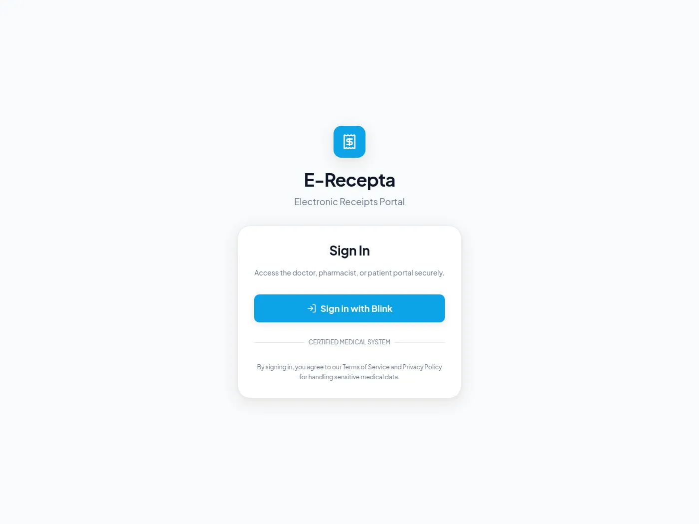 E-Receipts Portal