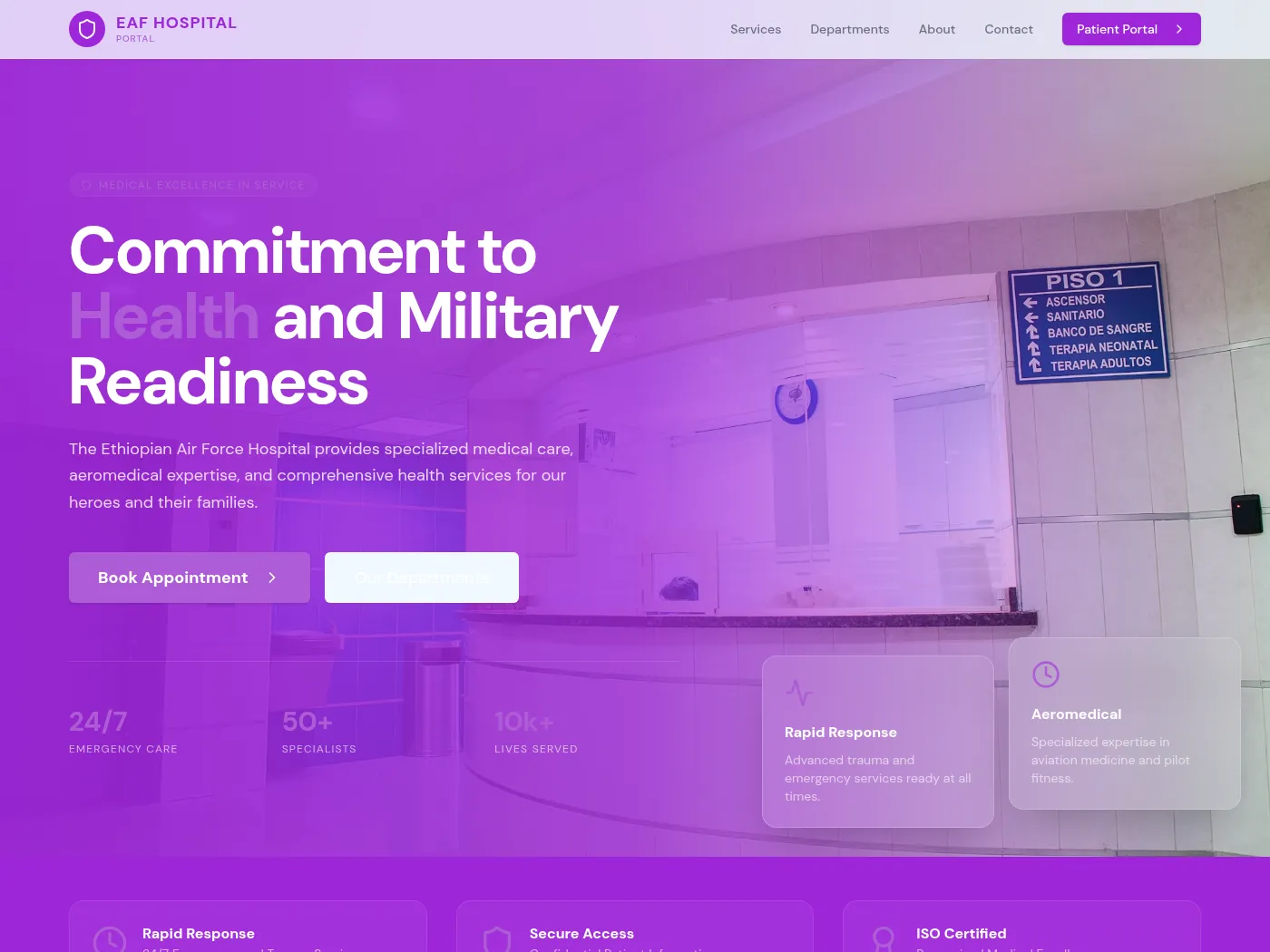 EAF Hospital Portal