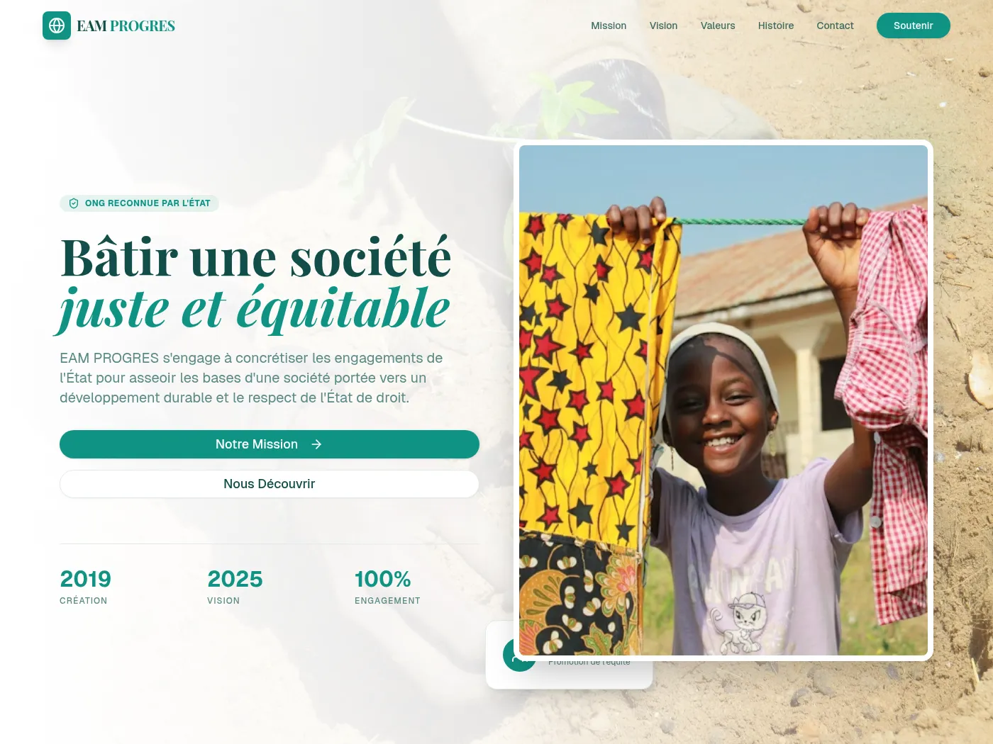 EAM Progrès Web Portal