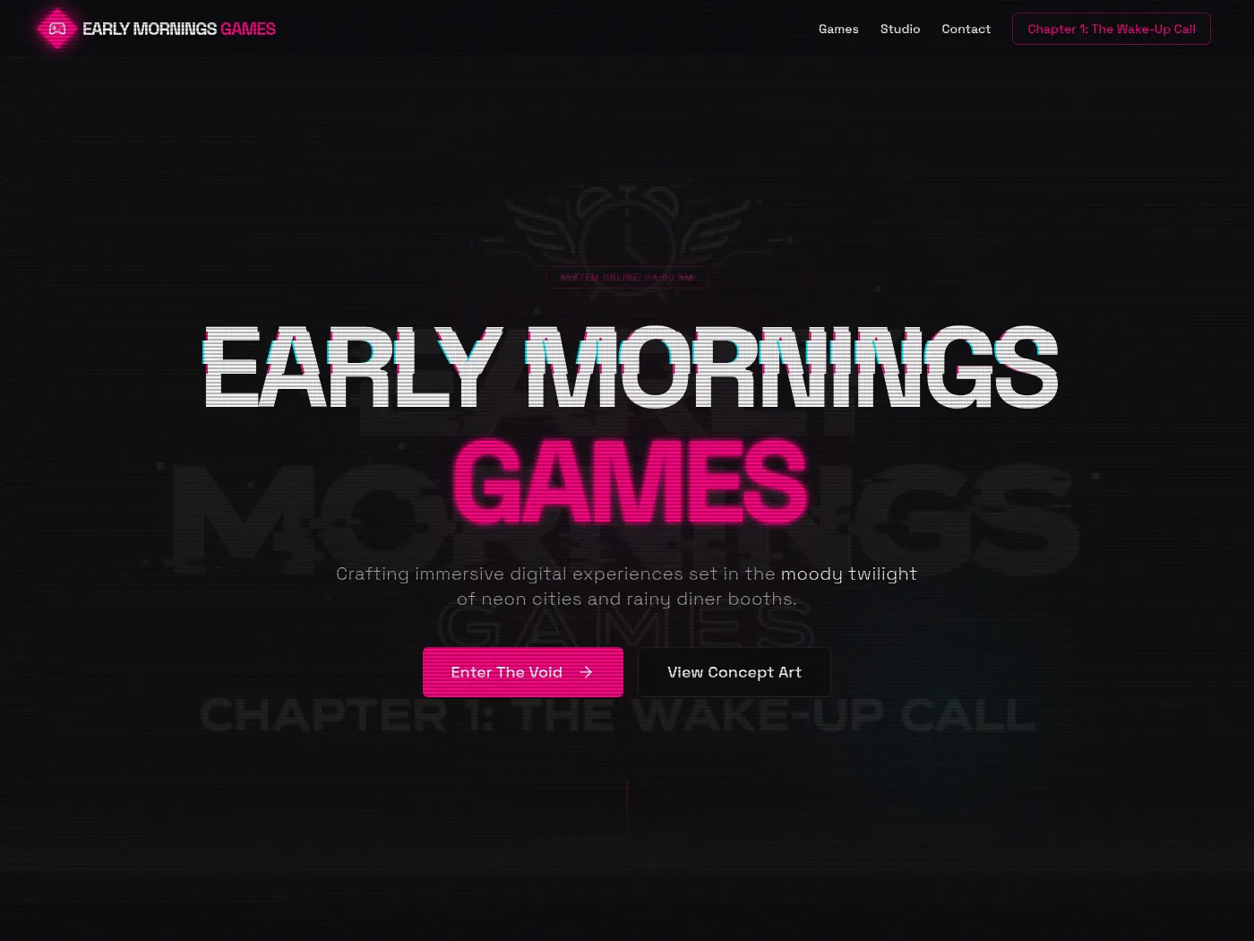Early Mornings Games