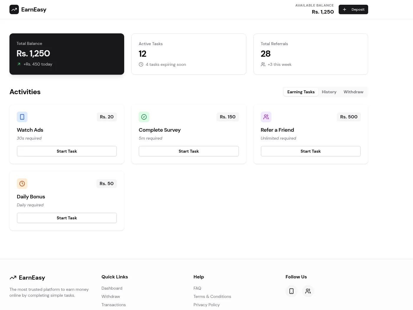 EarnEasy App