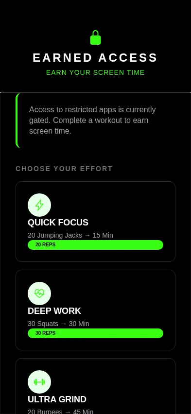Earned Access