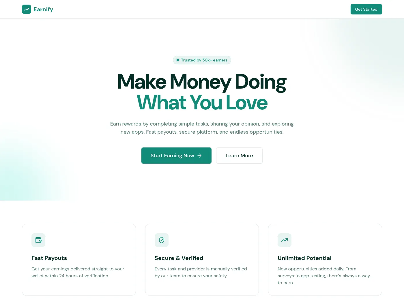 Earnify App