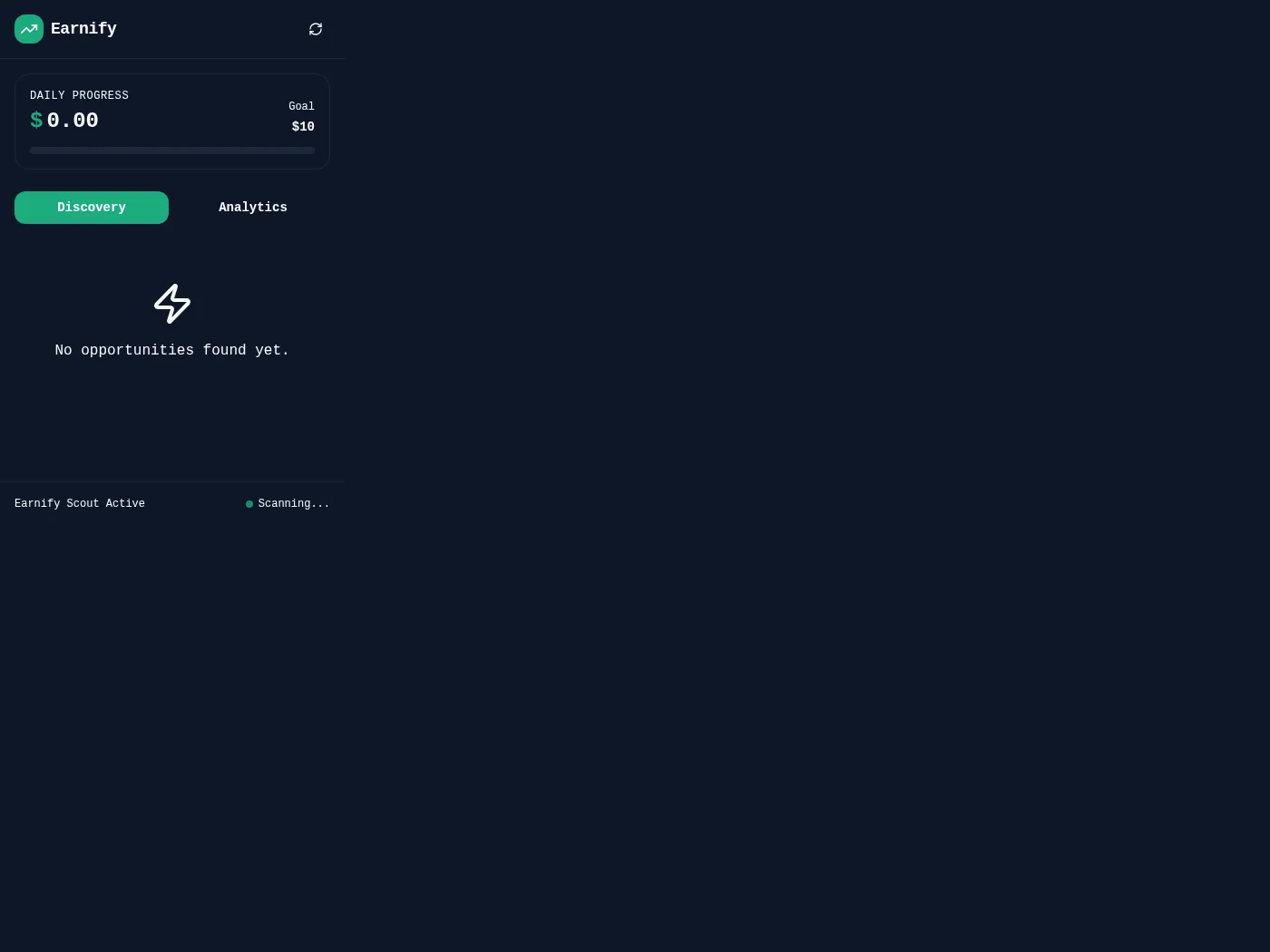 Earnify Extension
