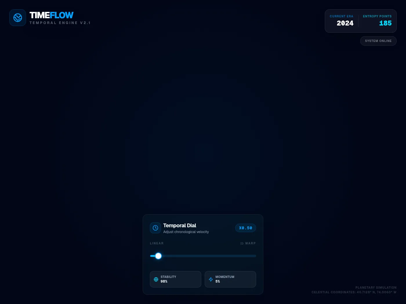 Spin the Earth Game