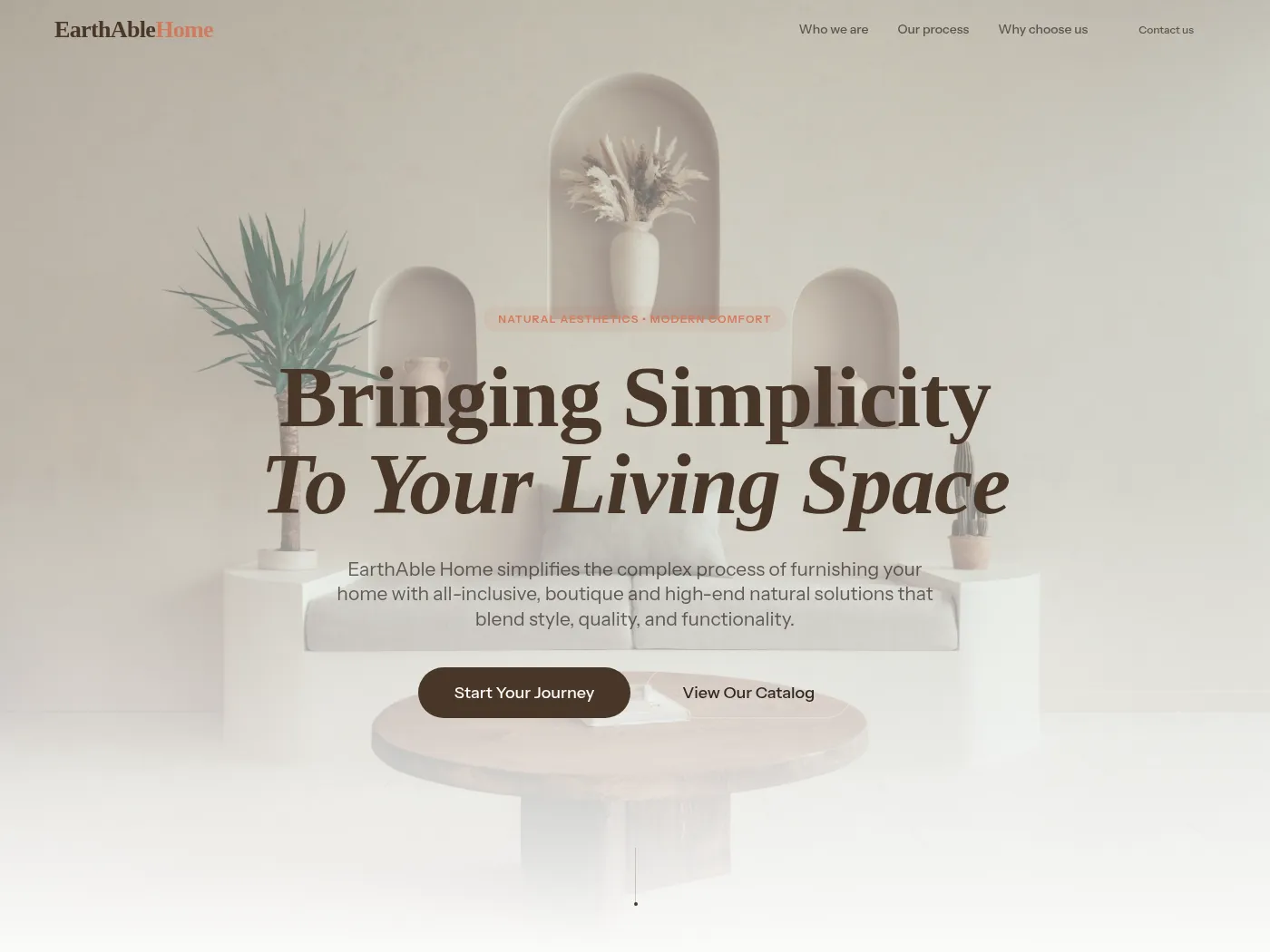 EarthAble Home Site