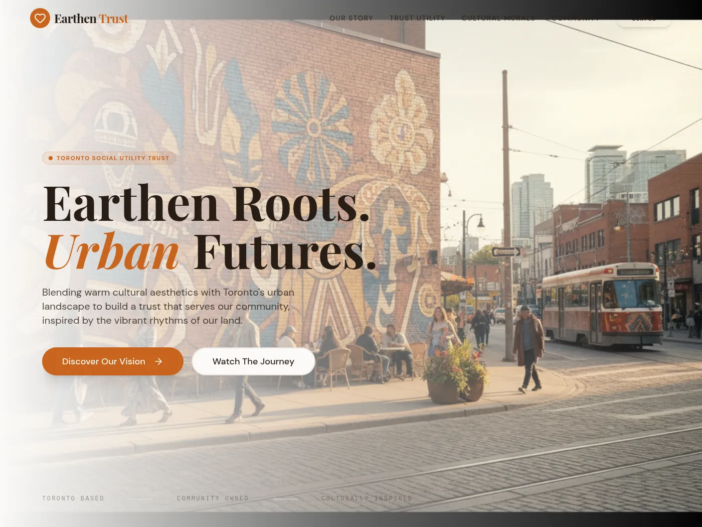 Earthen Trust Toronto