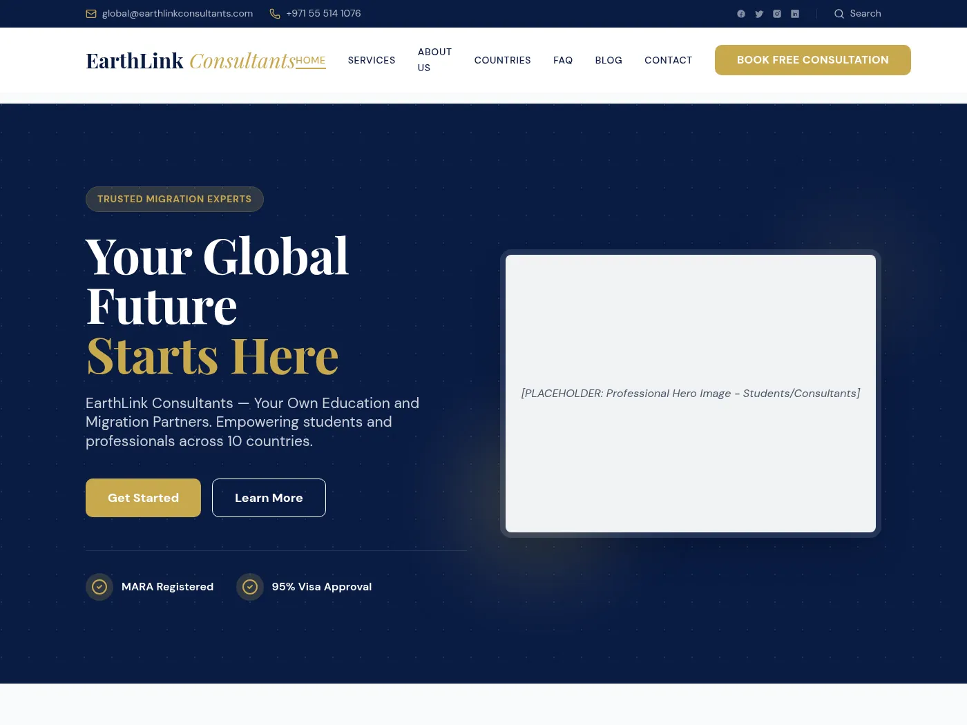 EarthLink Web Experience