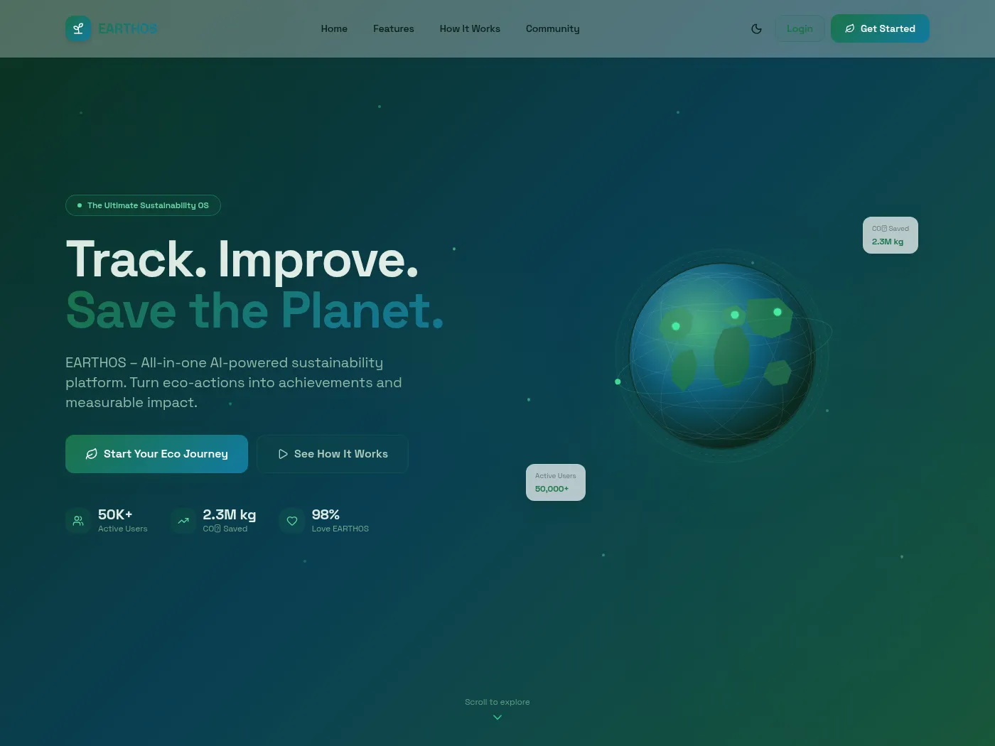 EARTHOS Sustainability OS