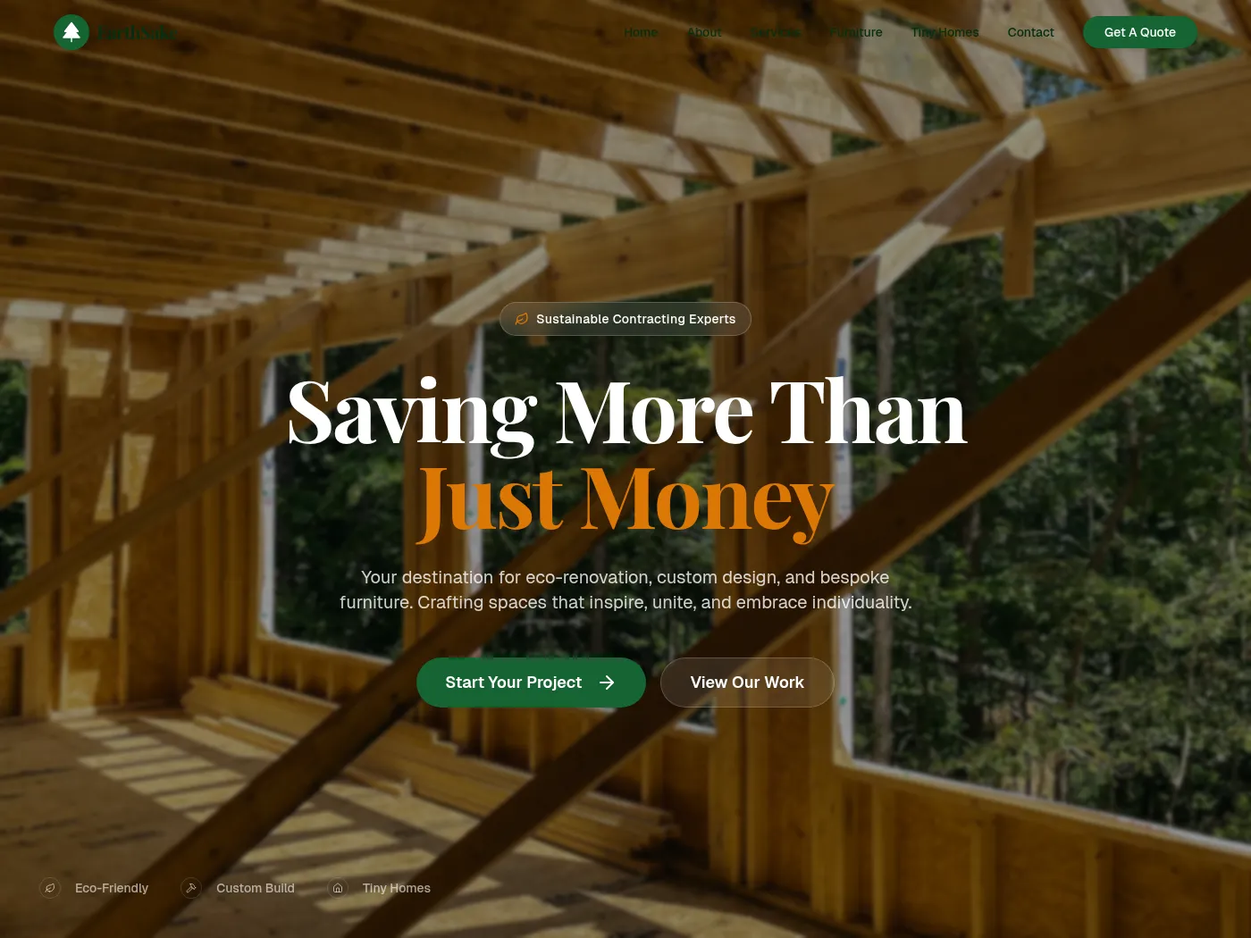 Earthsake Modern Site