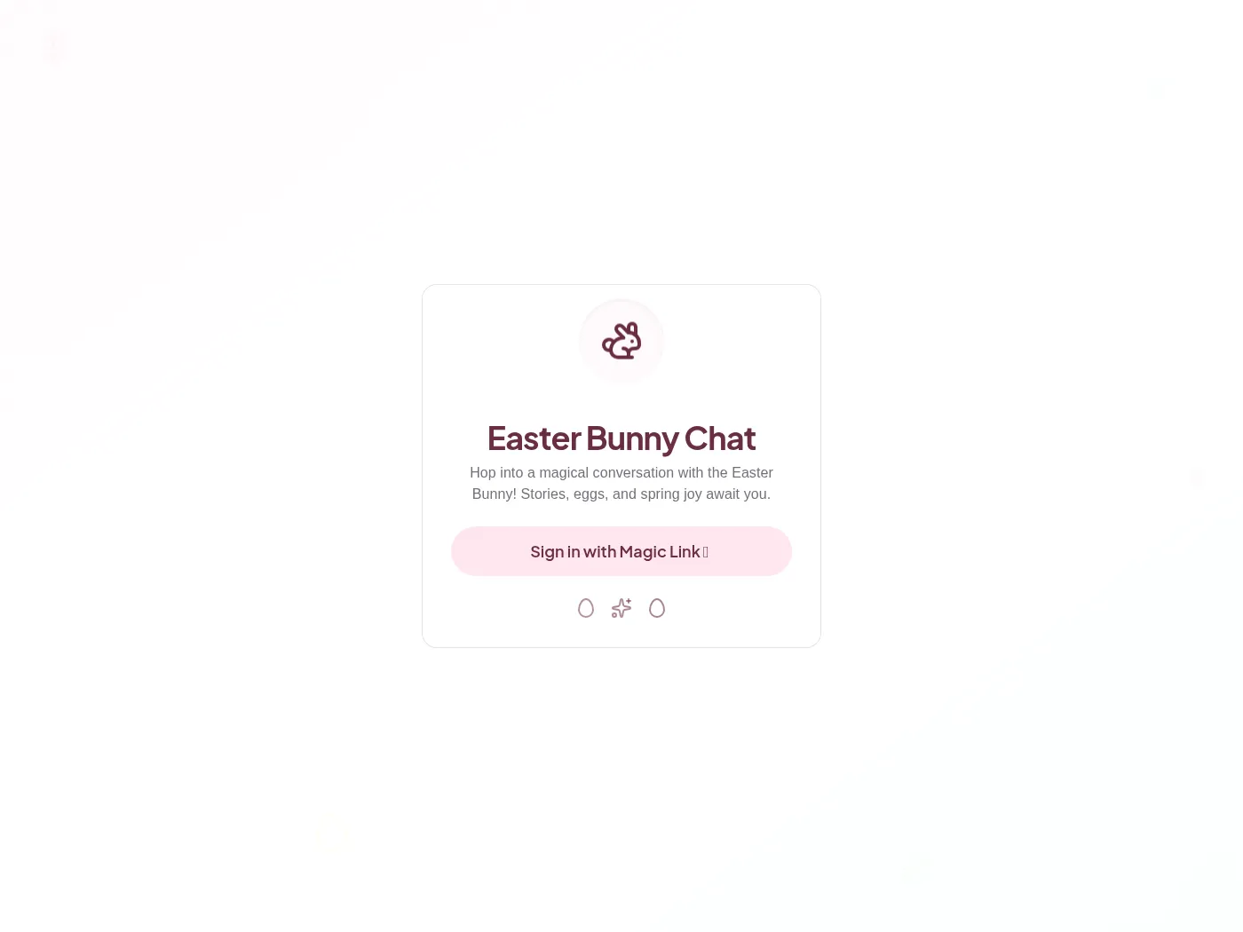 Easter Bunny Chat