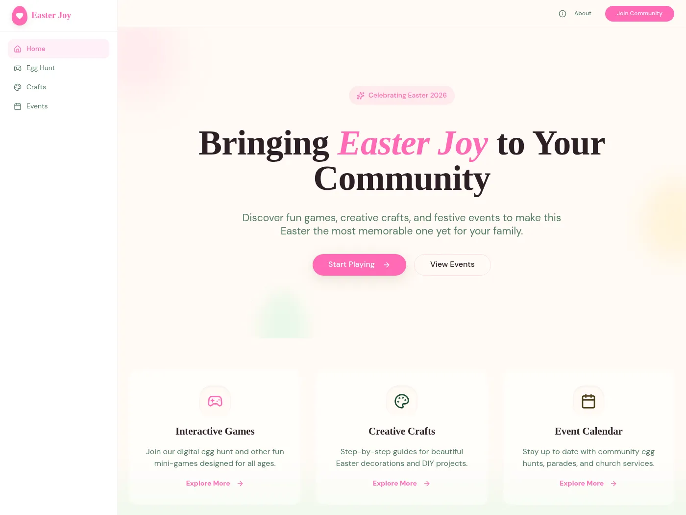 Easter Joy Portal