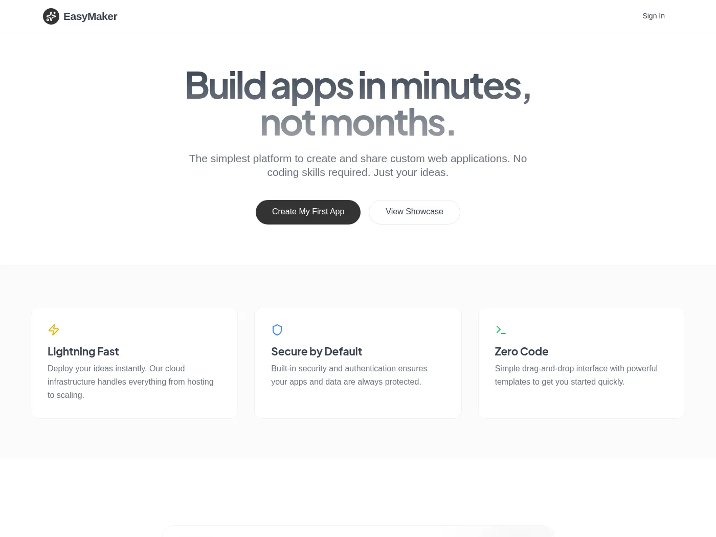 Easy App Maker