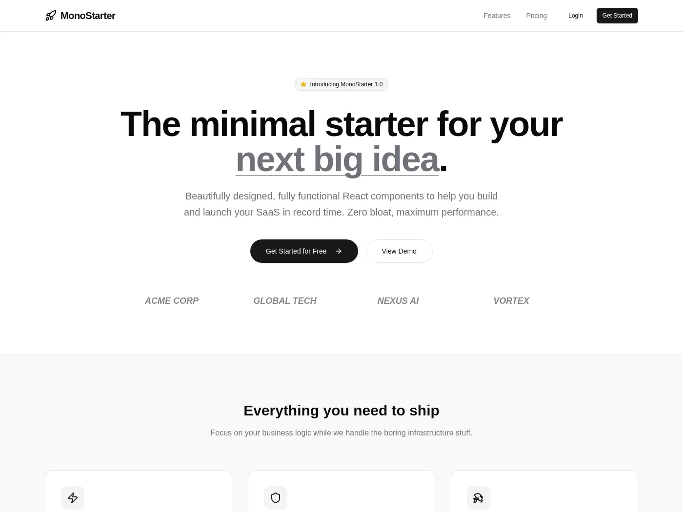Easy App Starter