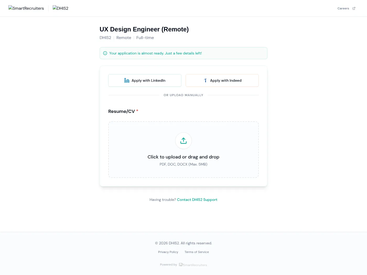 Easy Apply Form Clone