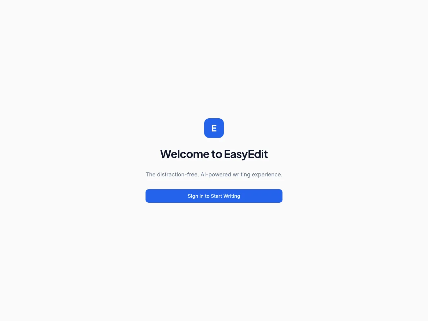 EasyEdit App