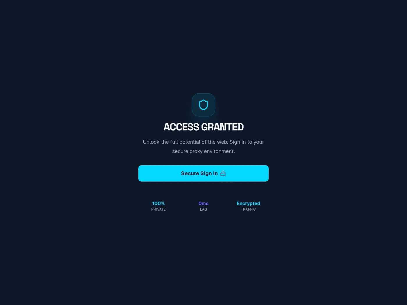 EasyProxy Website