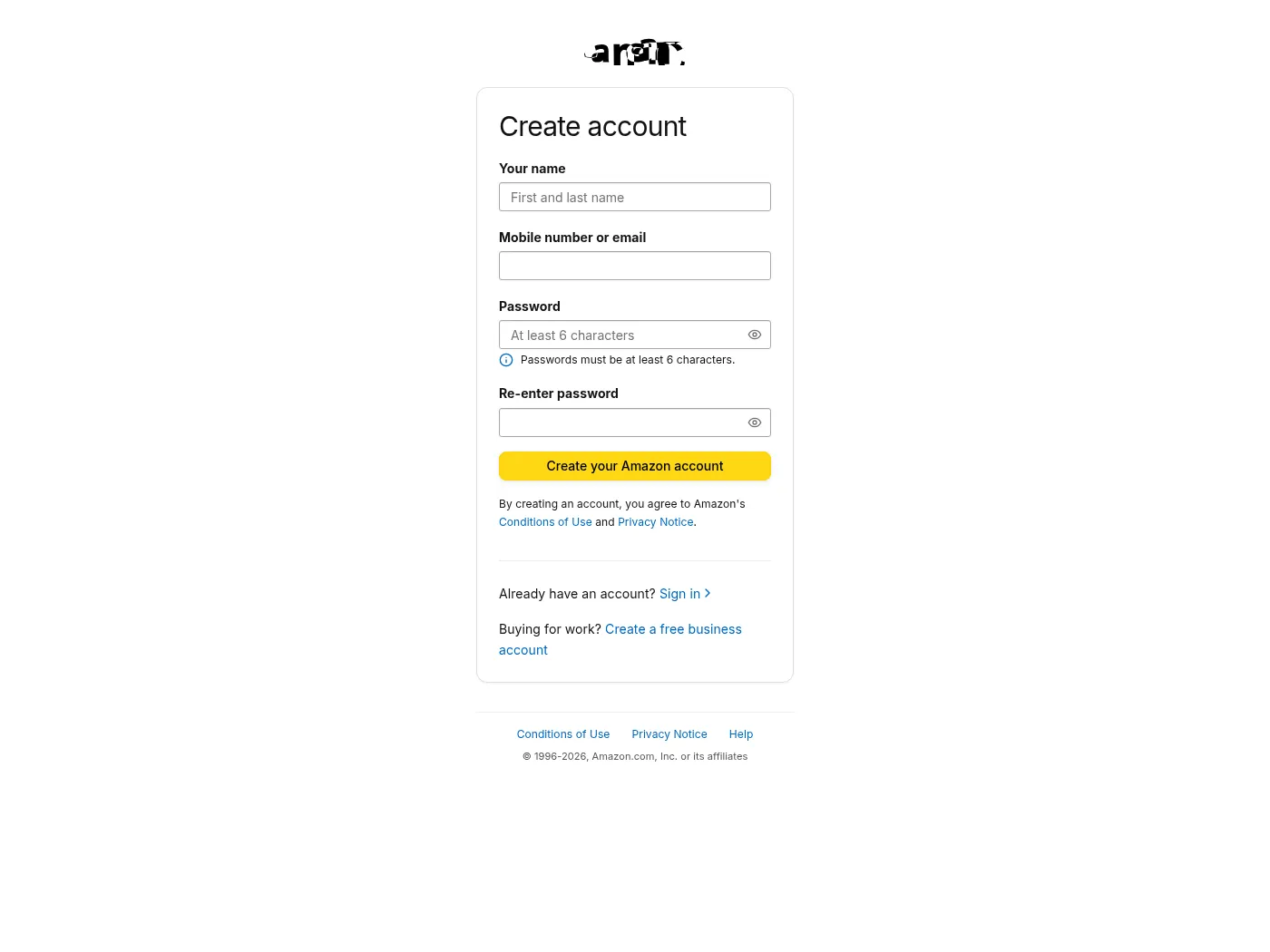 Easy Signup Portal