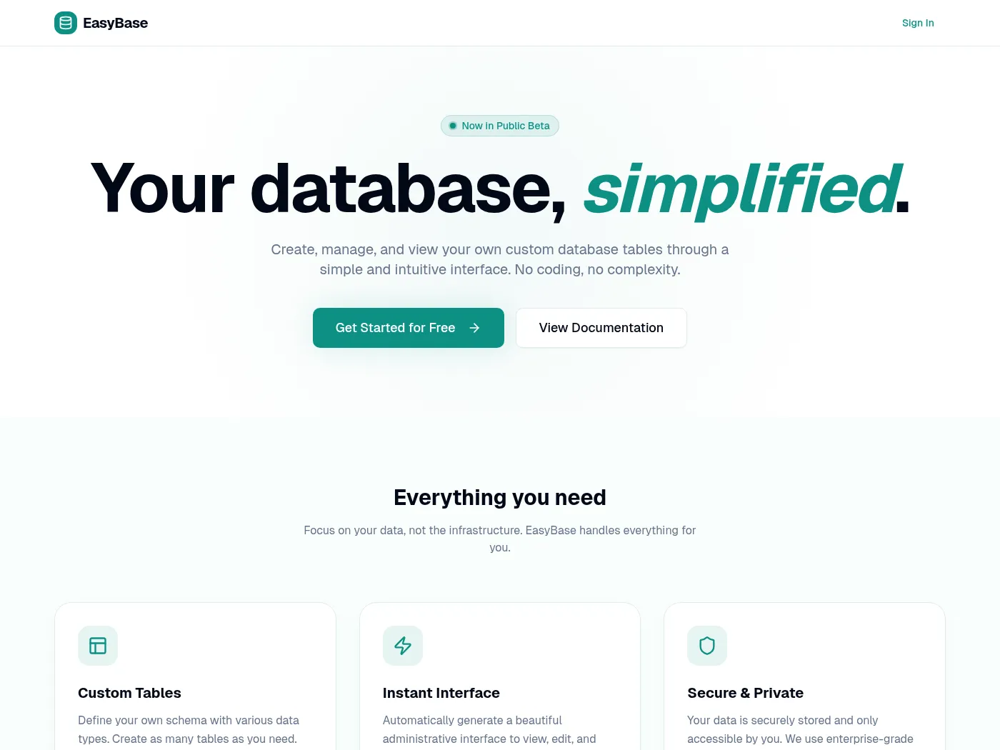 EasyBase Builder