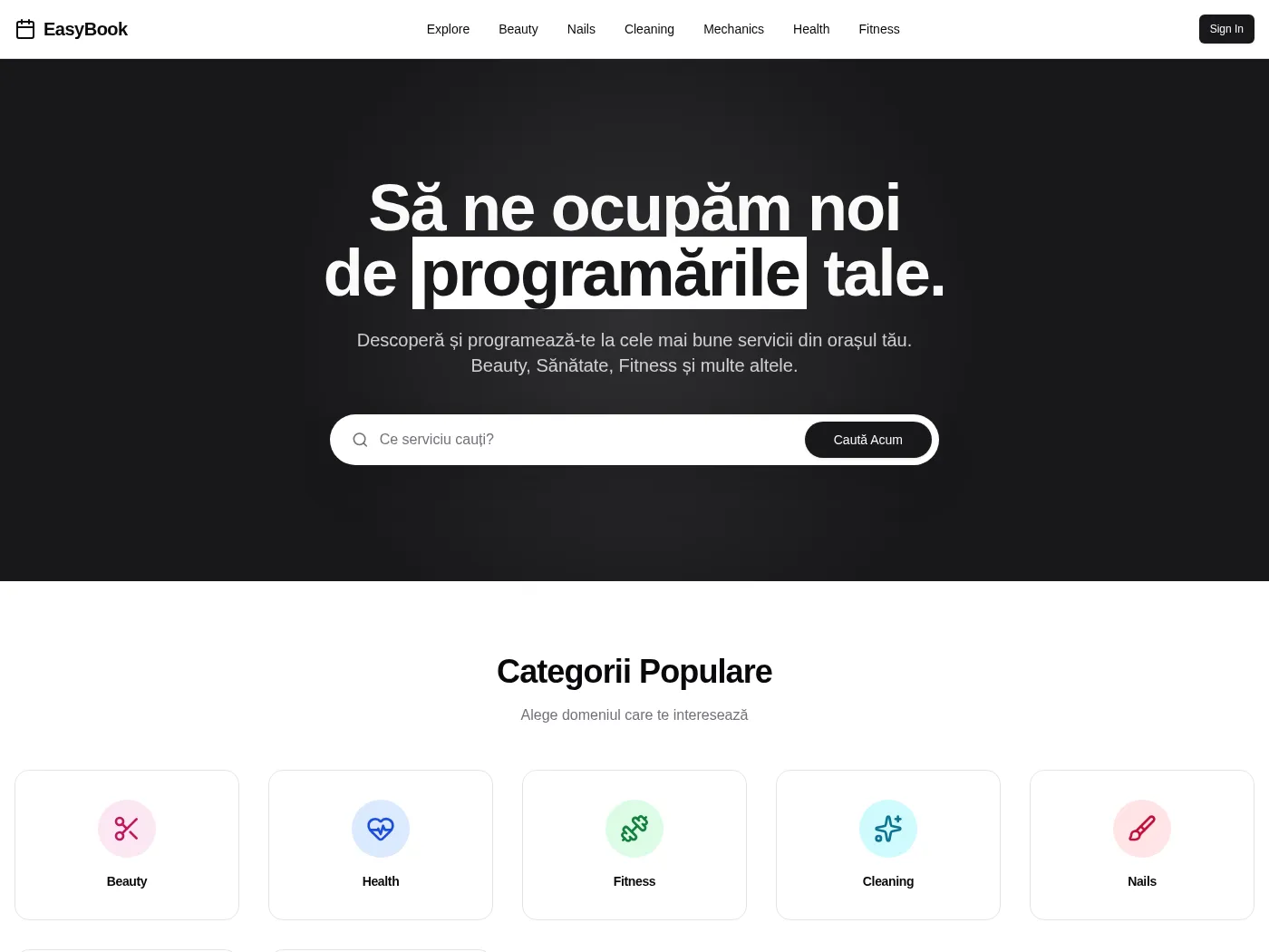 EasyBook Scheduler