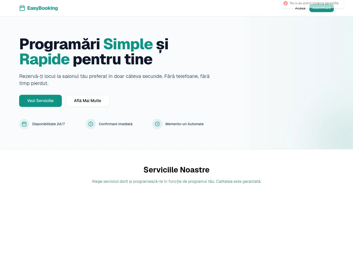 EasyBooking App