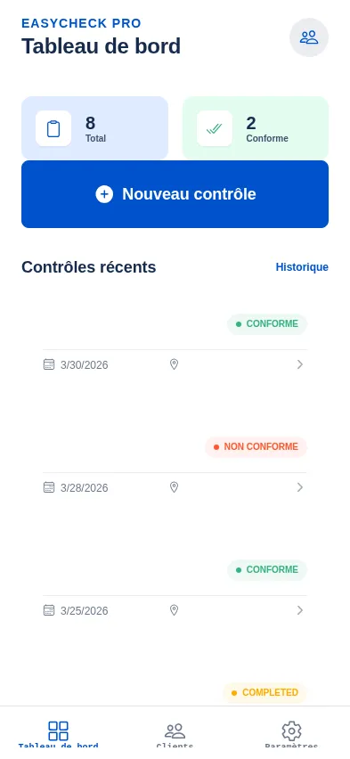 EasyCheck Mobile
