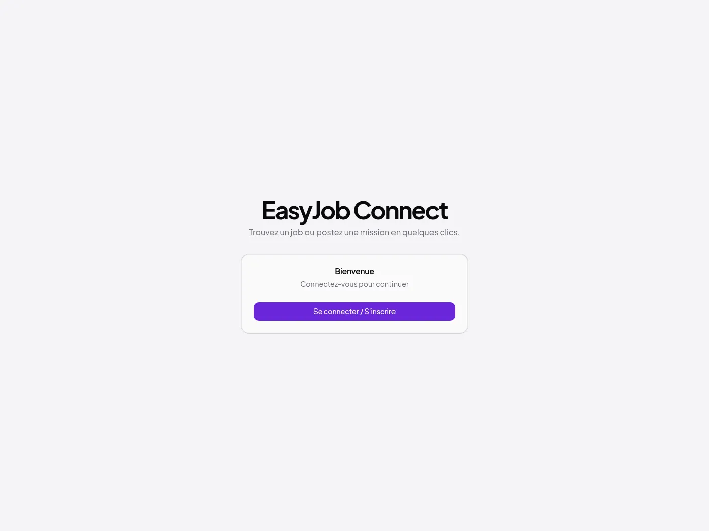 EasyJob Connect