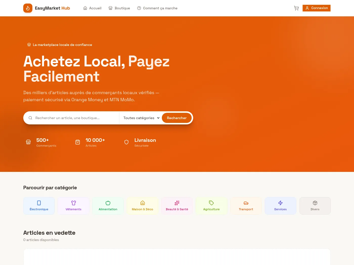 EasyMarket Hub