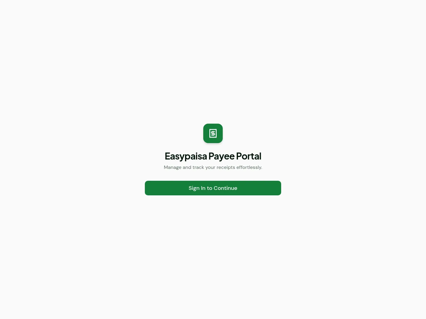 Easypaisa Payee Portal