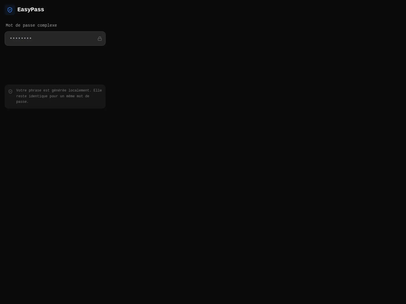 EasyPass Extension