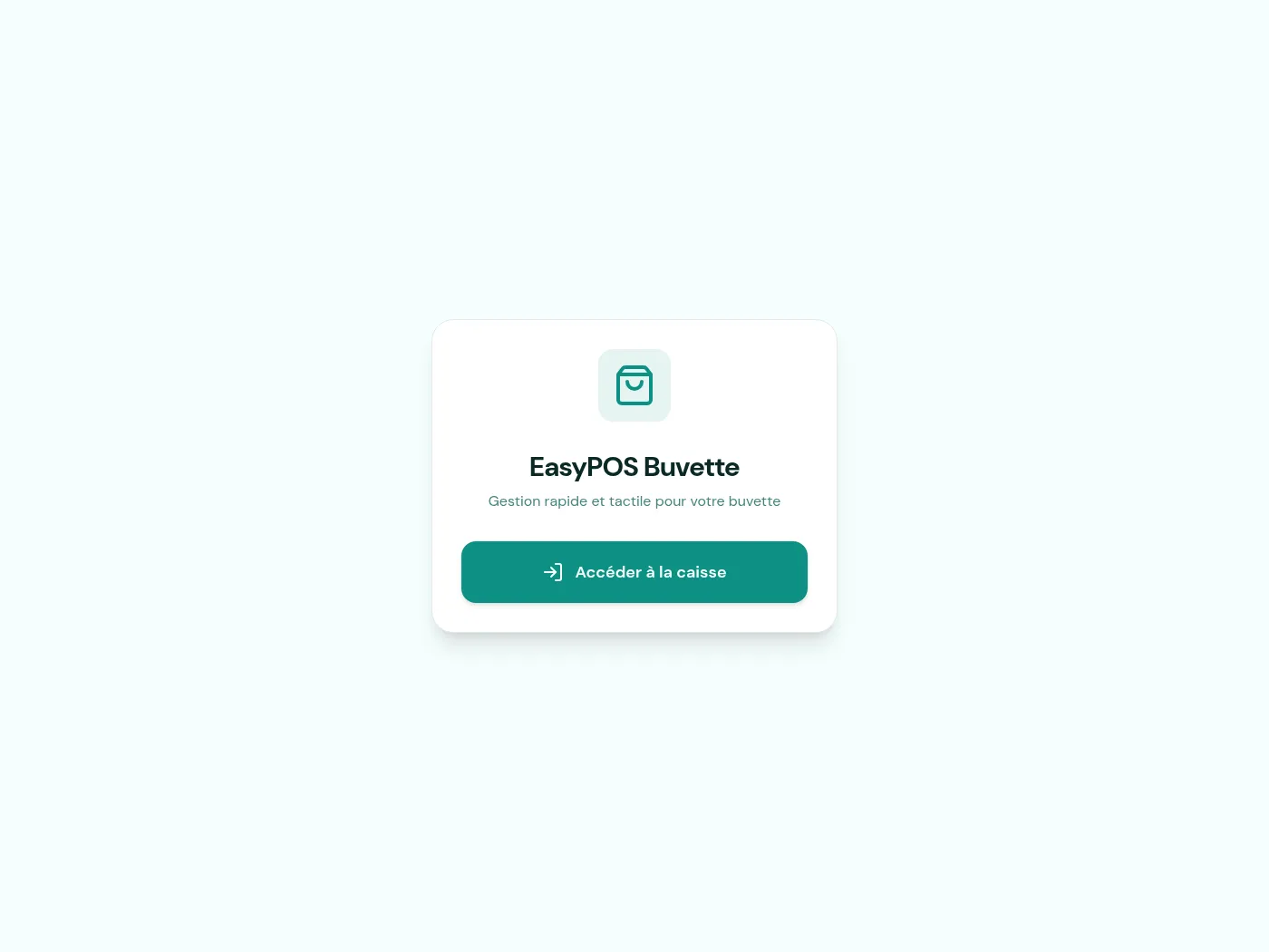 EasyPOS Buvette