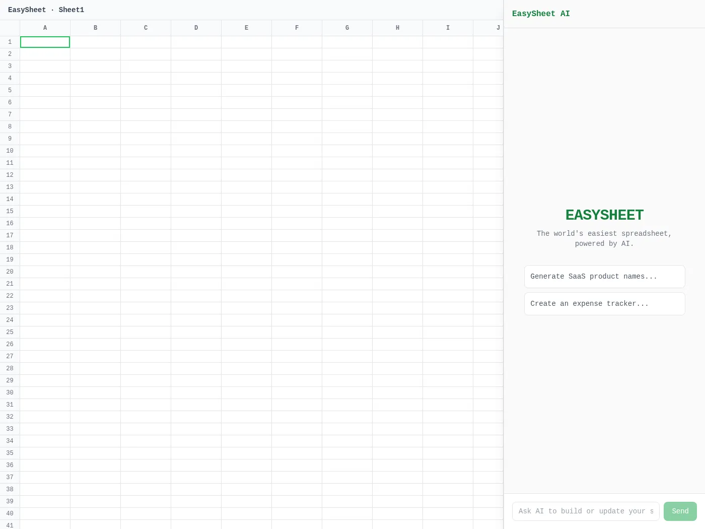 EasySheet