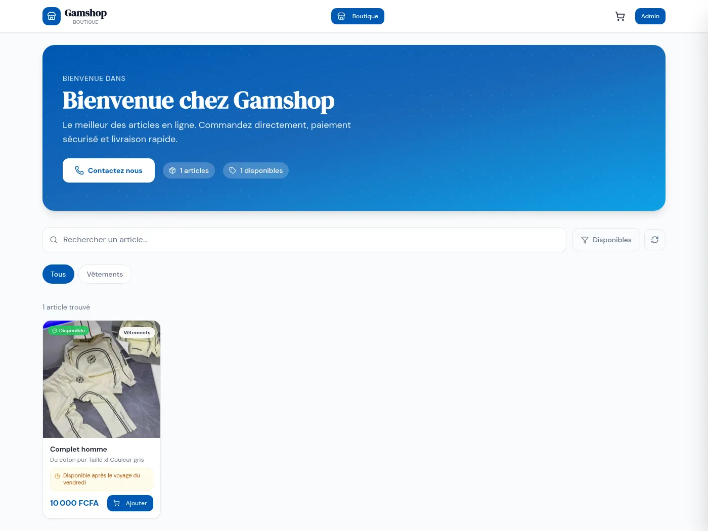 EasyShop Planner