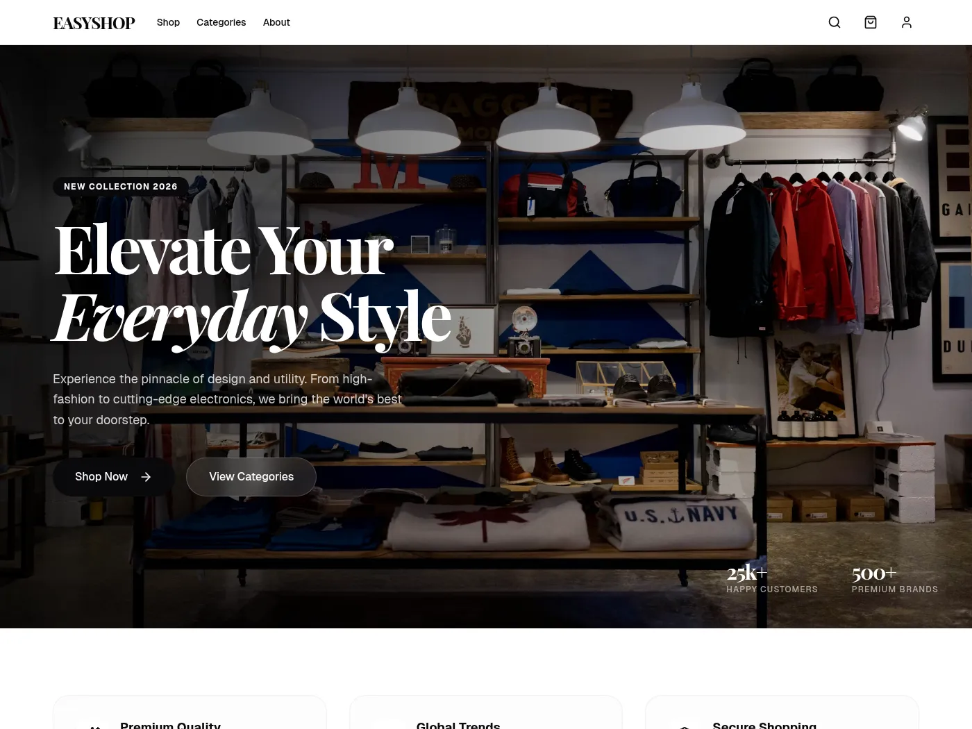 EasyShop Online Store
