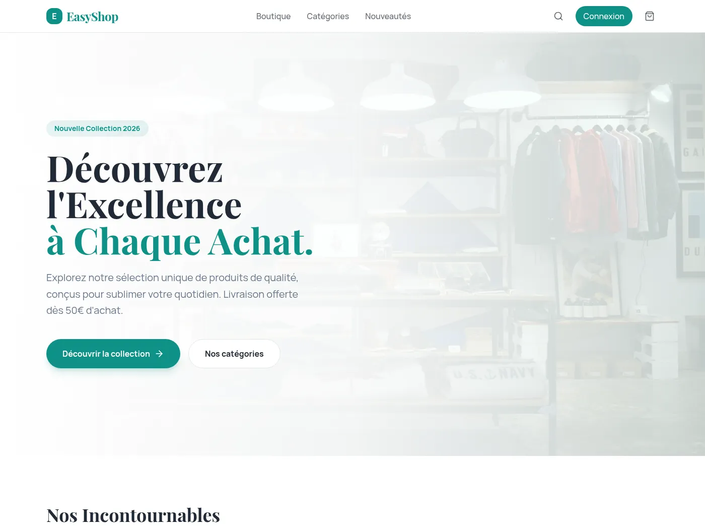 EasyShop Online Store