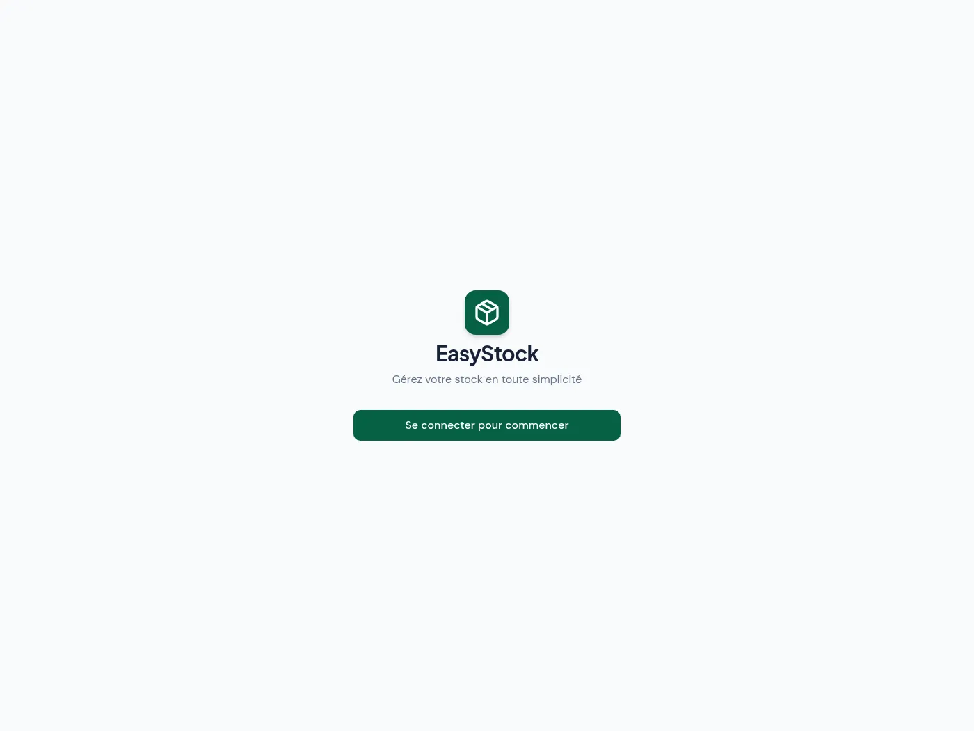 EasyStock Manager