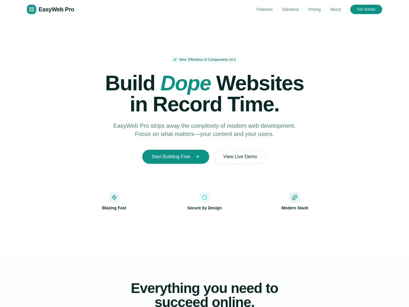 EasyWeb Pro