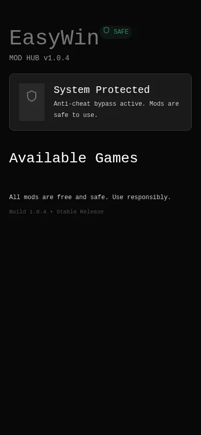 EasyWin Game Mod