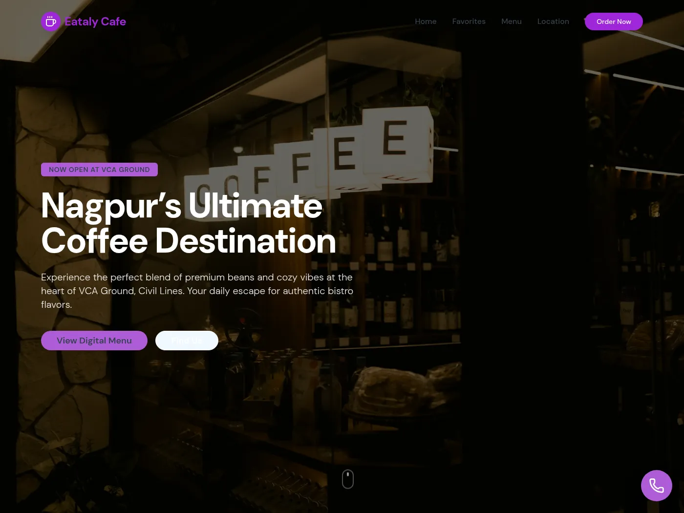 Eataly Cafe One Pager