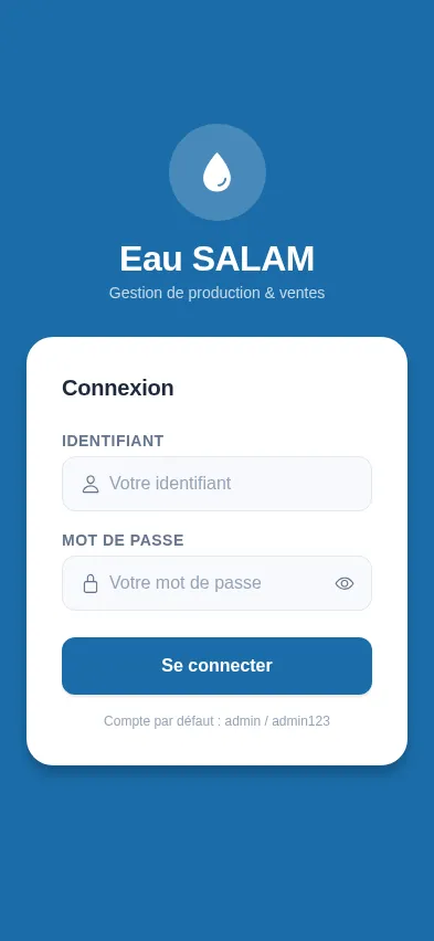 Eau SALAM