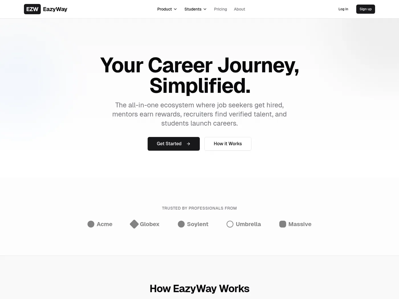 EazyWay Careers Site