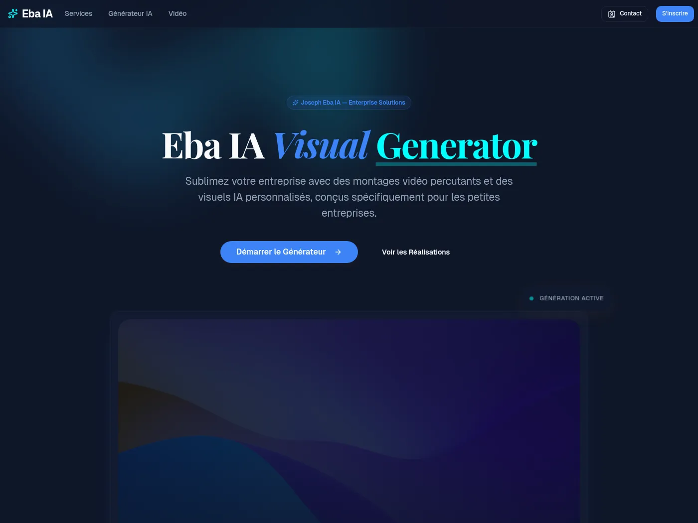 Eba IA Visual Generator