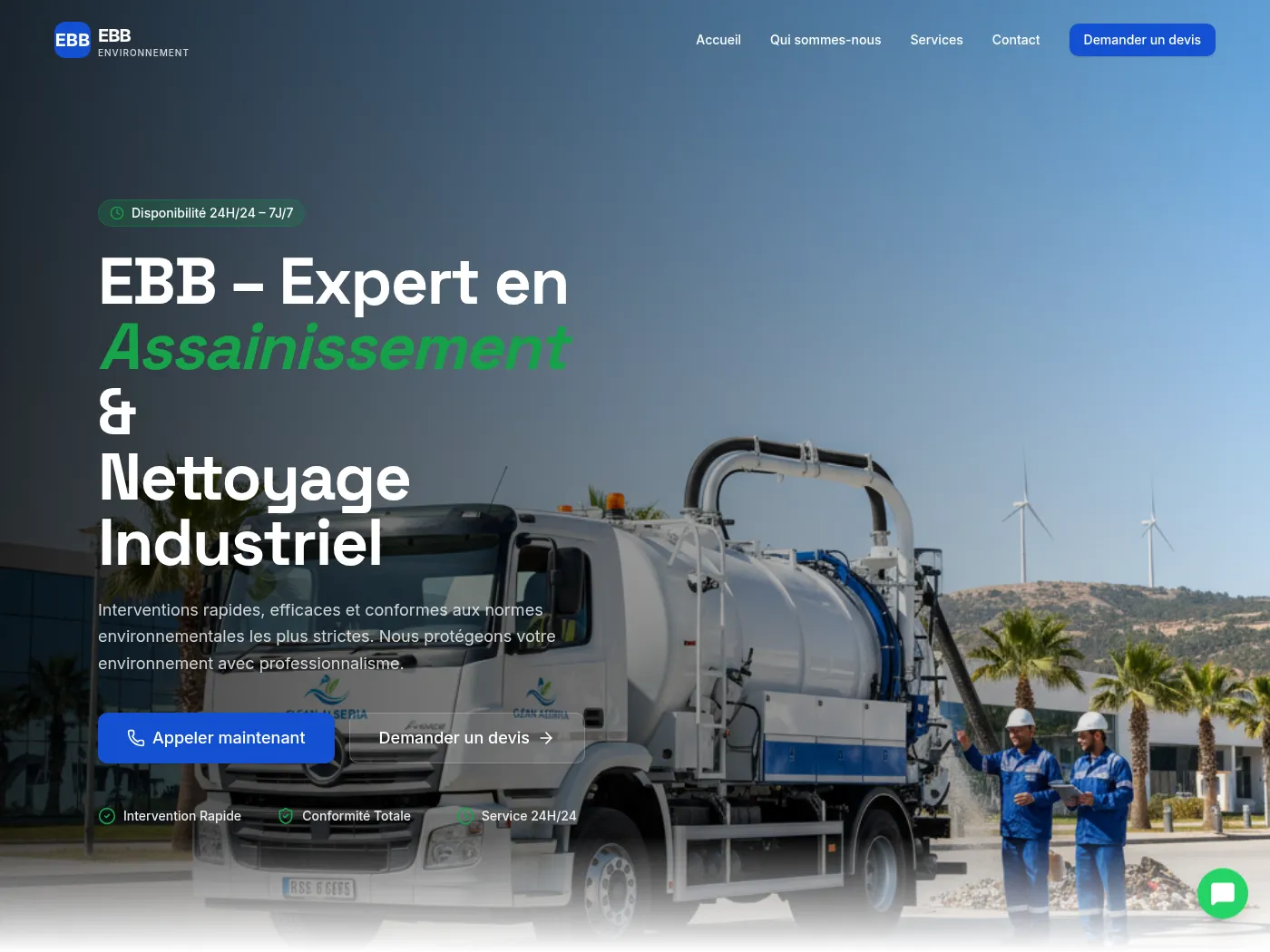 EBB Corporate Web Presence