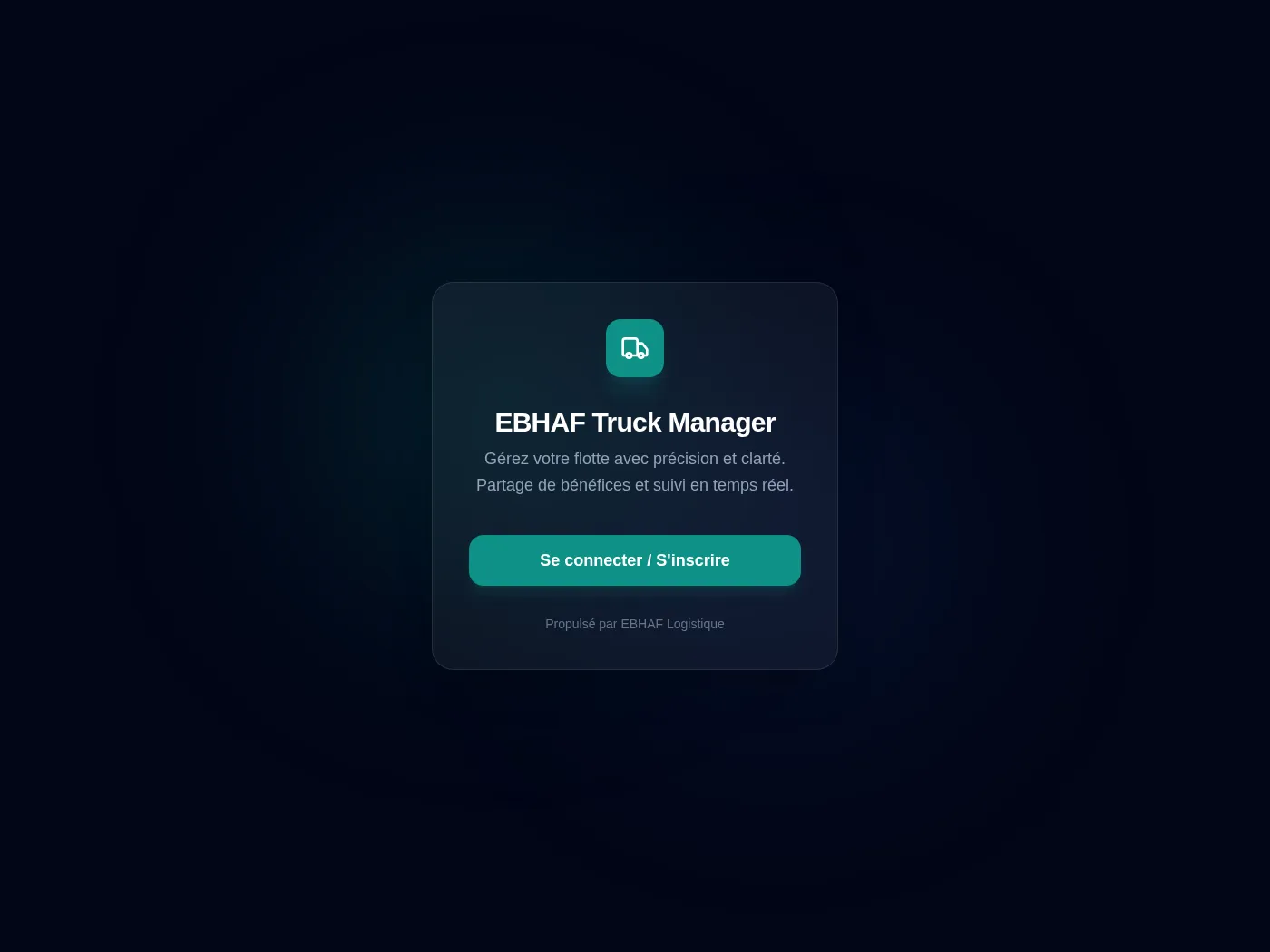 EBHAF Truck Manager