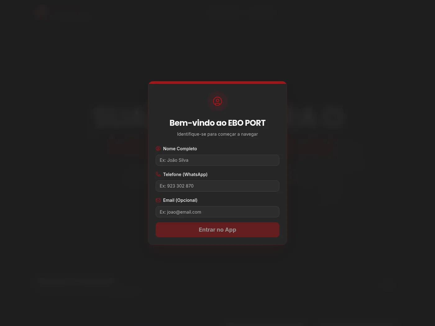 EBO PORT Web PWA